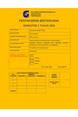 Book Creator | PAKK3522: TASK 2 (E-PORTFOLIO)