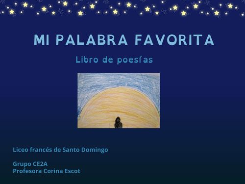 Book Creator | Mi palabra Favorita