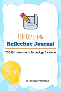 Book Creator | TEC 595: ISTE Coaching Reflective Journal