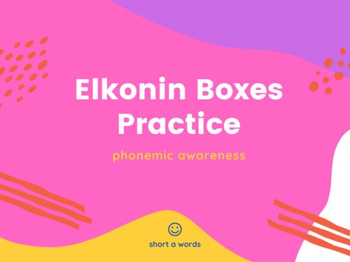 Book Creator | Elkonin Boxes: short a