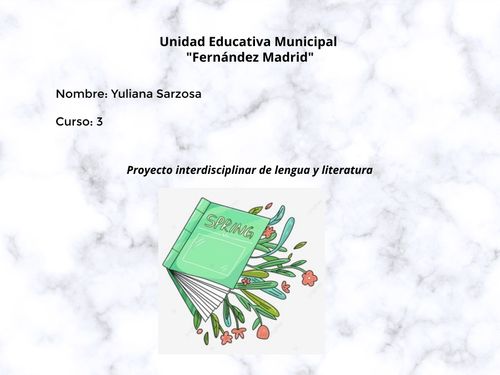 Book Creator | Proyecto Interdisciplinar