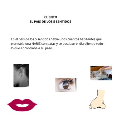 Book Creator | cuento de los 5 sentidos