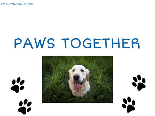 Book Creator | Paws Together