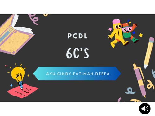 Book Creator | PCDL - 6C's