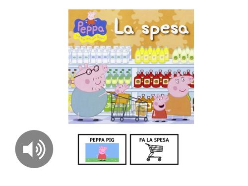 Book Creator | PEPPA PIG FA LA SPESA