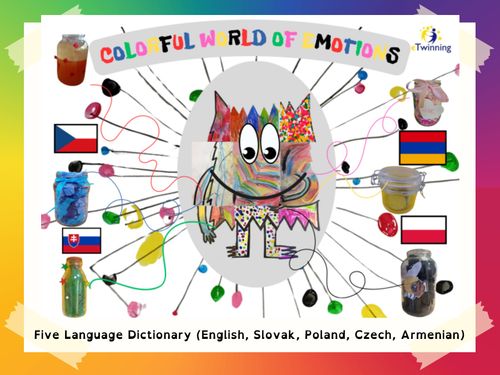 Book Creator | Dictionary Colorful World of Emotions