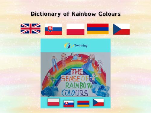 Book Creator | Dictionary of Rainbow Colours
