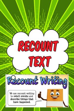 Book Creator | RECOUNT TEXT (A SIMPLE MAGAZINE)