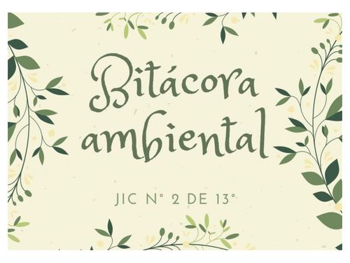Book Creator | Bitácora ambiental 2021