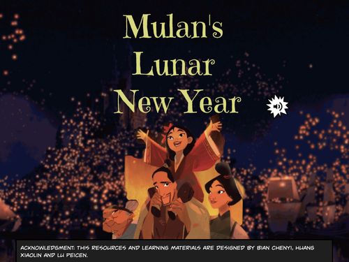 Book Creator | Mulan's New Year