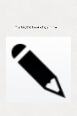 Book Creator | The big BIG book of grammar
