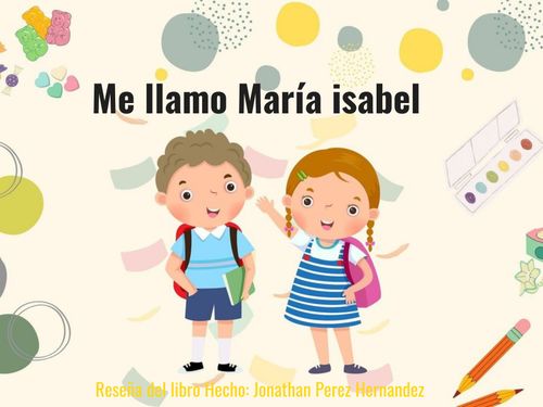 Book Creator | Me Llamo María Isabel