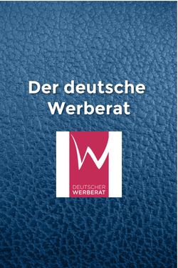 Book Creator | Der deutsche Werberat
