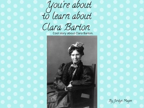 Book Creator | Clara Barton