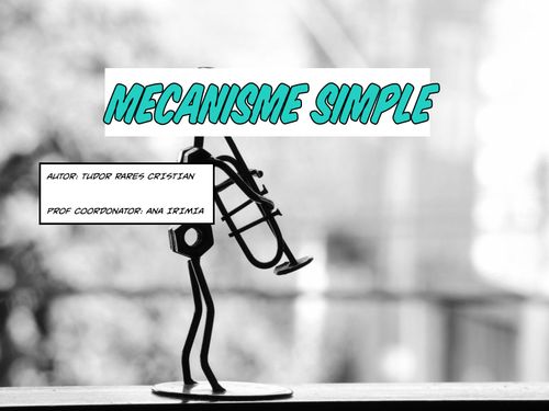 Book Creator | Mecanisme Simple