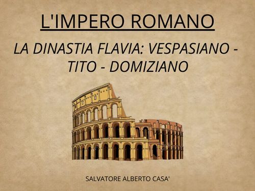 Book Creator | LA DINASTIA FLAVIA