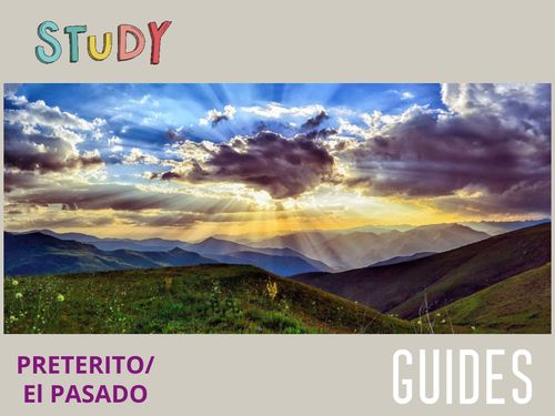 Book Creator | Preterite Tense