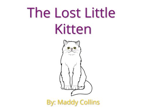 Book Creator | The Little Lost Kitten