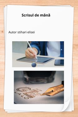 Book Creator | Scrisul de mînă