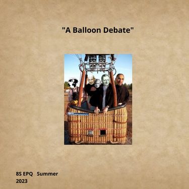 Book Creator | 8S EPQ Balloon Debate