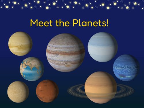 Book Creator | Meet The Planets