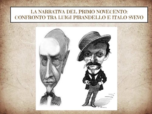 Book Creator | Narrativa del primo Novecento: Confronto tra Luigi Pirandello e Italo Svevo