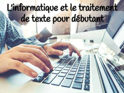 Book Creator | L'informatique et le traitement de texte pour débutant