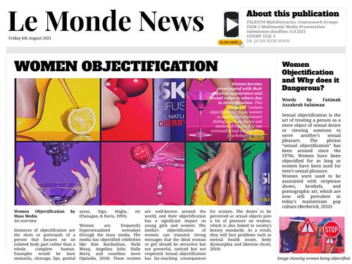 Book Creator | WOMEN OBJECTIFICATION