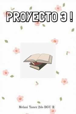 Book Creator | PROYECTO 3 - MELANI YANEZ
