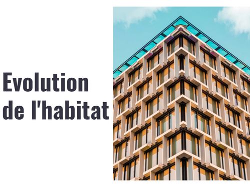 Book Creator | Evolution de l'habitat