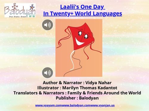 Book Creator | Laalii's One Day in Twenty+ World Languages