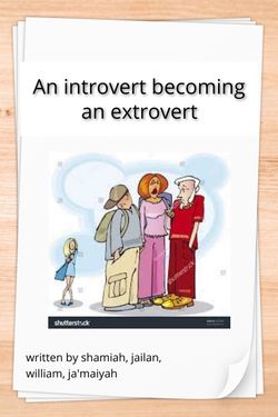 Book Creator | An introvert becoming an extrovert