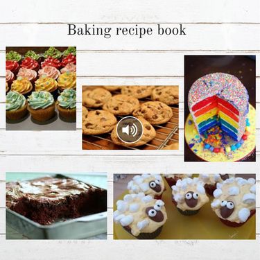 Book Creator | Baking recipe book