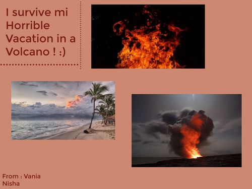 Book Creator | I Survived a Volcano
