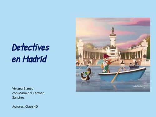 Book Creator | Detectives en Madrid