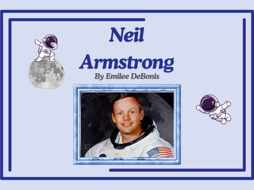 Book Creator | Neil Armstrong Biography Sample