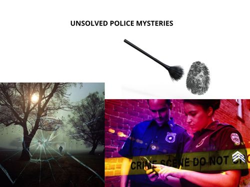 Book Creator | Unsolved Police Mysteries