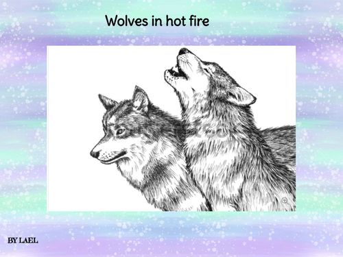 Book Creator | Wolves in hot fire