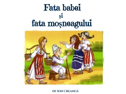 Book Creator | Fata babei și fata moșneagului