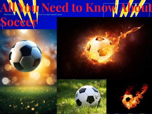 Book Creator | All About Soccer