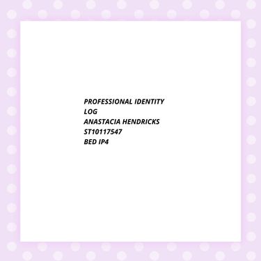 Book Creator | My Professional Identity Log