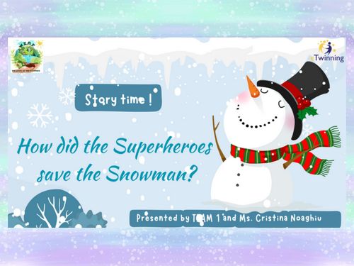 Book Creator | HOW DID THE SUPERHEROES SAVE THE SNOWMAN?
