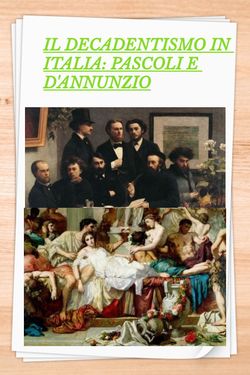 Book Creator | Il Decadentismo in Italia