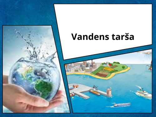 Book Creator | Vandens tarša
