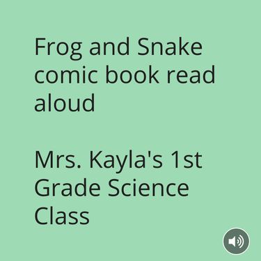 Book Creator | Frog and Snake Comic