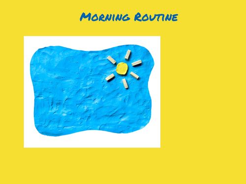 Book Creator | morning routine