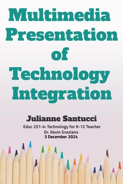 Book Creator | Multimedia Presentation of Technology Integration