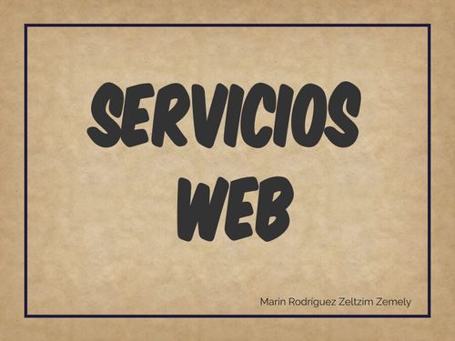 Book Creator | Servicios WEB