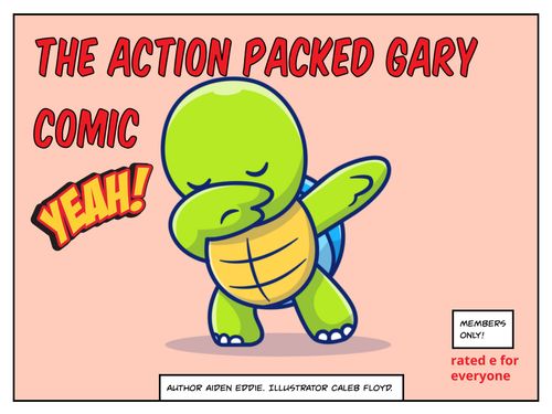 Book Creator | Gary action pack comic