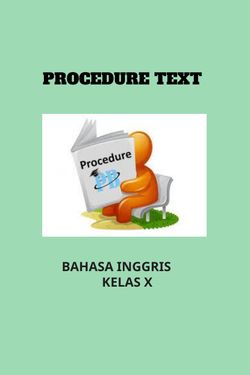 Book Creator | Procedure Text